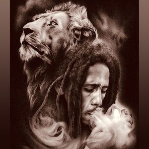 ALFACONCEPT ART | Other | Bob Marley The Lion Canvas Wall Art | Poshmark